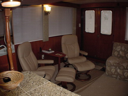 Jim & Robin's Trawler Site - Saloon/Galley Renovation